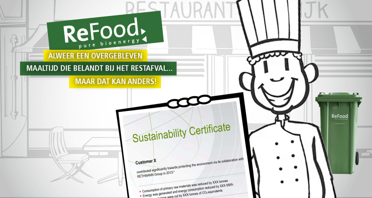 Alweer een overgebleven maaltijd - ReFood B.V.